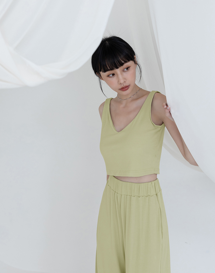 涼感休閒bra Top長褲套裝 Girls Monday丨女裝流行服飾丨 新品每日上架 